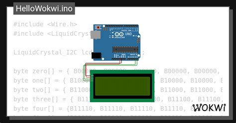 Lcd12c Wokwi Arduino And ESP32 Simulator