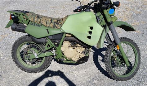 Diesel Powered Military Motorcycle