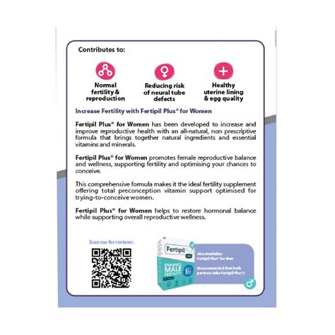 Fertipil Plus Women Capsules 30s Vaids Pharmacy