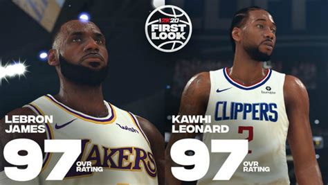 Nba 2k20 Top 20 Highest Rated Players Page 20