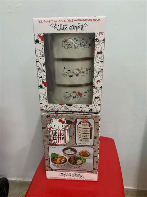 Hello Kitty Tingkat Furniture And Home Living Kitchenware And Tableware Cookware And Accessories On