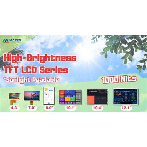 Maxen Tft Lcd Display Manufacturer Lcd Panel Factory Touch Screen Supplier