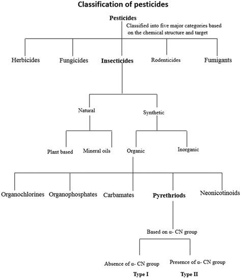 Classification Of Pyrethroids Download Scientific Diagram