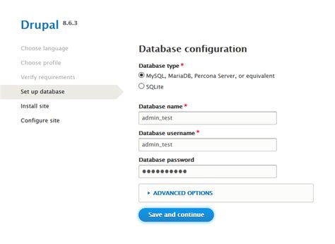 Installing Drupal In Cpanel Transip