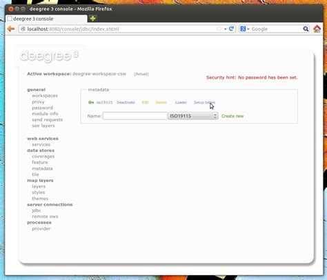 3 Getting Started — Deegree Webservices 322 Documentation