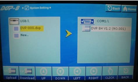Downloadupload Plc Program Directly Fromto Usb Through Hmi Delta