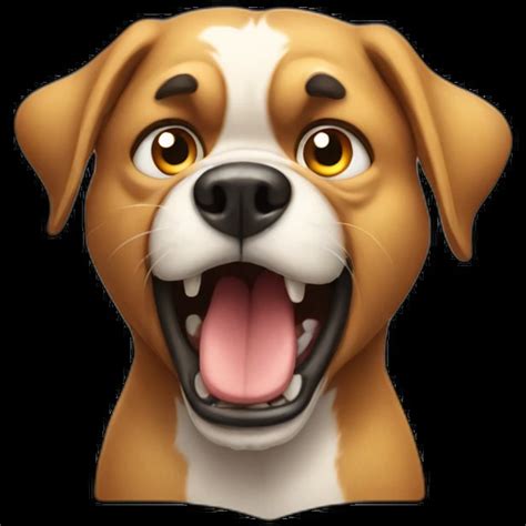 Angry Dog Emoji Ai Emoji Generator