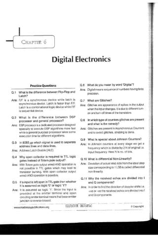 Digital Electronics Pdf
