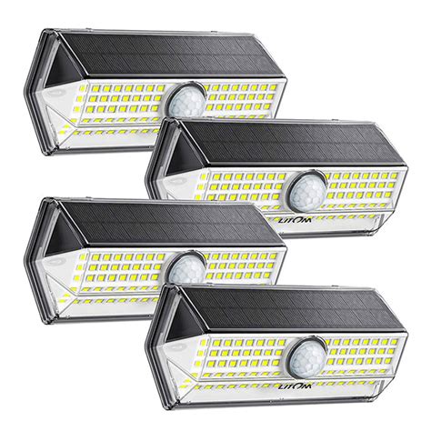 Litom Outdoor Solar Lights 4pcs