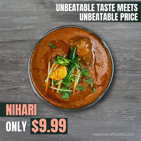 Discover Karahi Points Classic Nihari With A Twist Karahi Point
