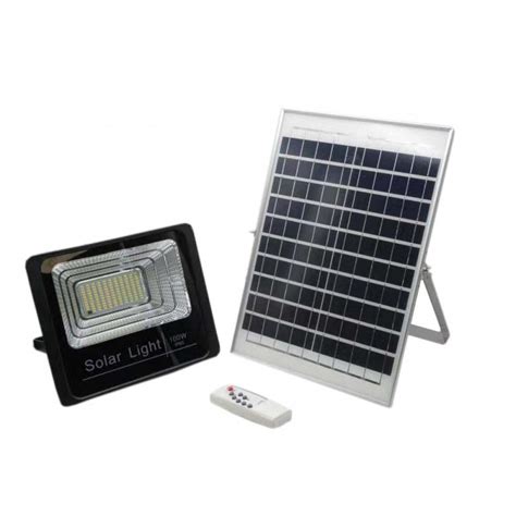 Купити прожектор FL-LED-100-6000K-SOLAR коштує не дорого | Освітлення