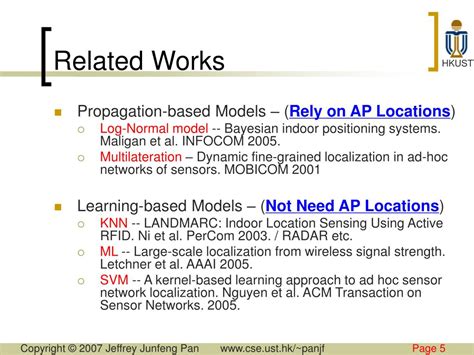 Ppt Learning Based Localization In Wireless And Sensor Networks