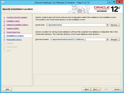 Install Oracle Database 12c Release2 Enterprise Edition Software