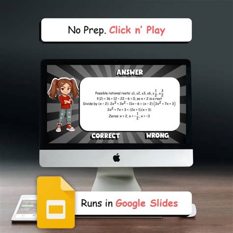 4 Frazzled Math Games Finding Zeros Of Polynomials Precalculus No