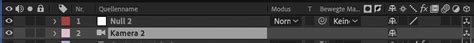 Solved Connecting Camera To Null Object Not Working Adobe Product