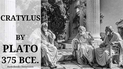 Cratylus Name By Plato Audiobook Youtube