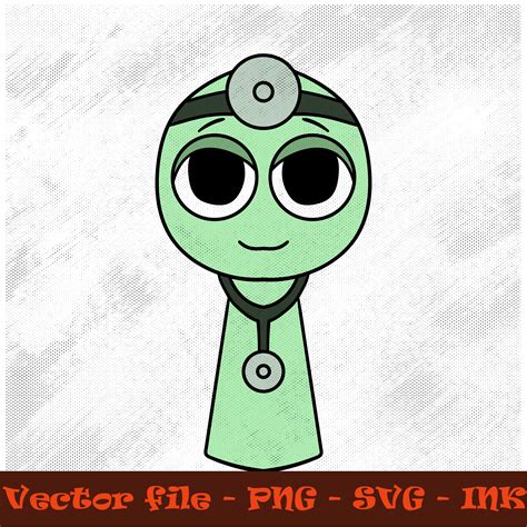 Sprunki Dr Mint Svg Sprunki Increedibox Coloring Pages Circ Inspire Uplift