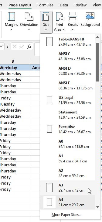 How To Make Excel Spreadsheet Bigger When Printing