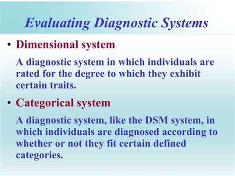 Chapter 3 Classifying Abnormality Ppt