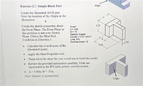exercise 2 7 simple block part create the