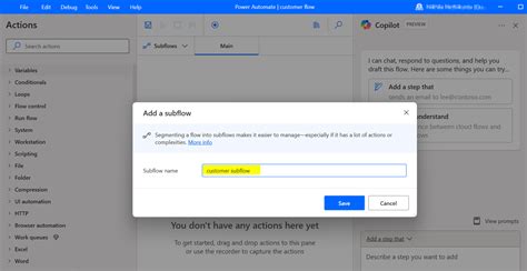 power automate desktop spaces in subflow names microsoft qanda