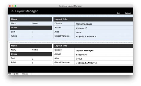 Filemaker Menu Sopkic