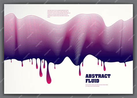 Premium Vector Lined Vector Wave Background Fluid Flow 3d Dynamic Stripes Motion Art Lined