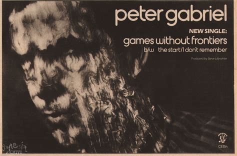 Single Advert Pg Games Without Frontiers Mm 2nd February The