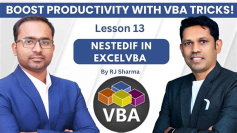 master nested if in excel vba step by step tutorial in hindi