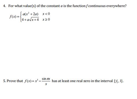 Solved What Conditions Must A Function Fsatisfy To Chegg