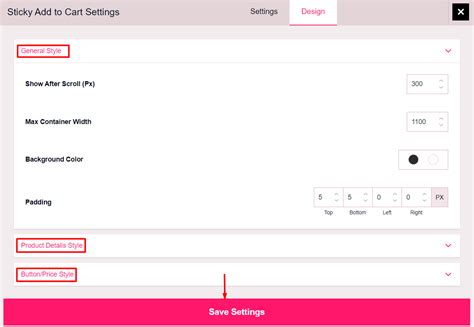 how to enable sticky add to cart in woocommerce store