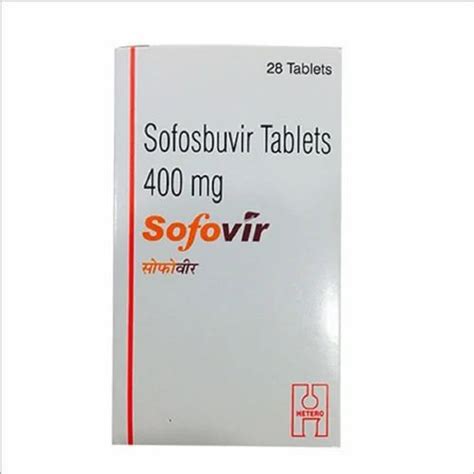 400 Mg Sofosbuvir Tablets At ₹ 3199bottle Sofosbuvir Tablets In