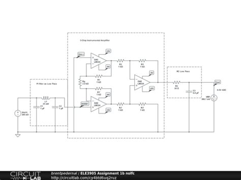 Ele3905 Assignment 1b Nolfc Circuitlab