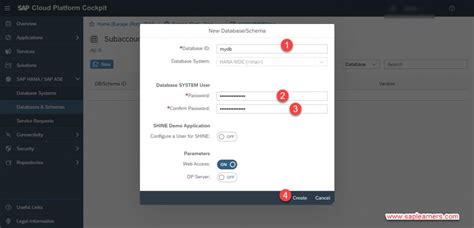 How To Create Hana Databases In Sap Btp