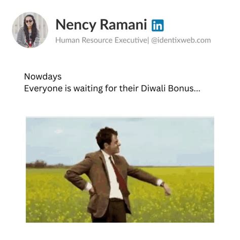 Nency Ramani On Linkedin Diwali2022 Bonus Waiting Ts Sonpapdi