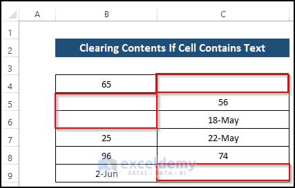 Excel VBA Clear Contents If Cell Contains Specific Values