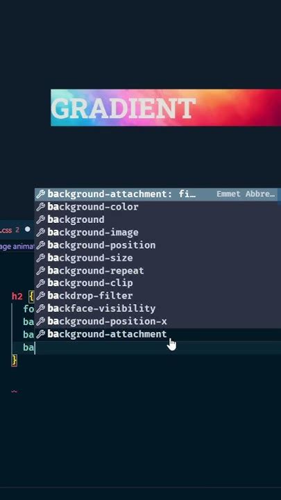 Крутой эффект градиента текста на чистом Css Frontend Javascript Html Css Youtube