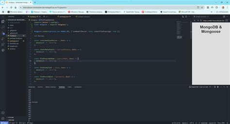 Mongodb And Mongoose Install And Set Up Mongoose Javascript The