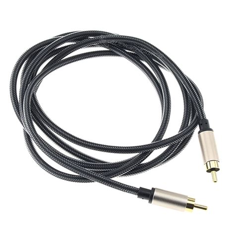 Digital Coaxial Spdif Rca Rca Cable Pure Copper 24k Gold Plated 2m Audiophonics