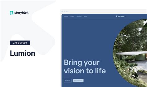 Sebastiaan Van Bergen On Linkedin Lumion Case Study Storyblok