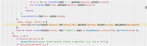 format is a foot gun when used with pointers segfault · issue