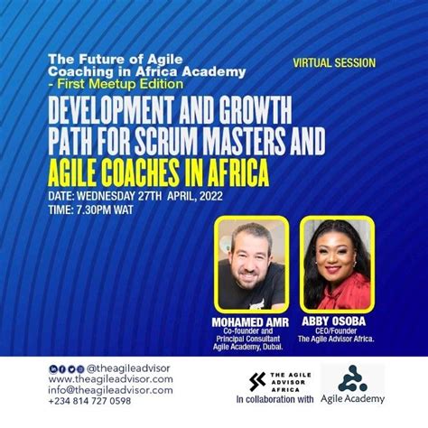 Agile Agilecoach Thefutureofagilecoachinginafrica The Agile Advisor Africa