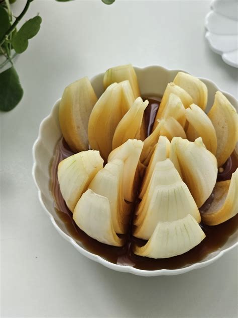 끓이지 않은 양파 장아찌