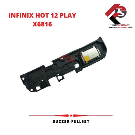 Jual Buzzer Loudspeaker Dering Infinix Hot 12 Play X6816 Original Fullset Shopee Indonesia