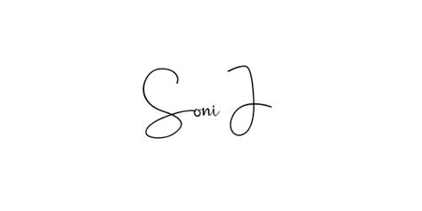 95 Soni J Name Signature Style Ideas Cool E Signature