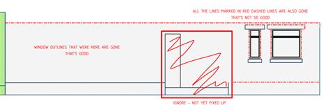 How To Eliminate These Ugly Lines In Elevation Projection — Osarch