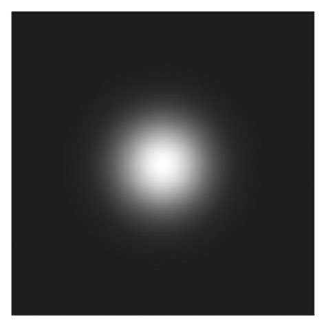 rectangular gaussian low pass filter image with cutoff frequency of 55