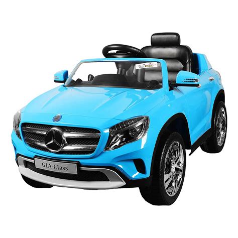 Buy Mercedes Benz Gla Class Electric Ride On Car 12v Blue In Uae