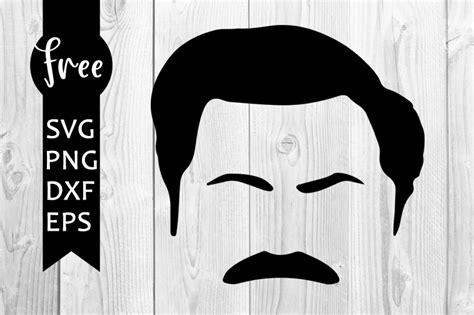 Ron Swanson Stencil
