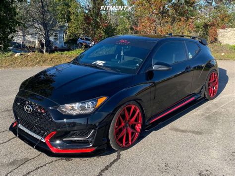 2019 Hyundai Veloster N Base With 19x85 Fast Wheels Fc04 And Michelin